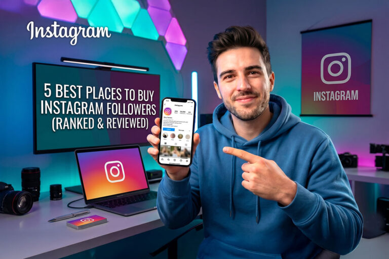 Top 5 Best Sites to Buy Instagram Followers (Real, Active & Safe)