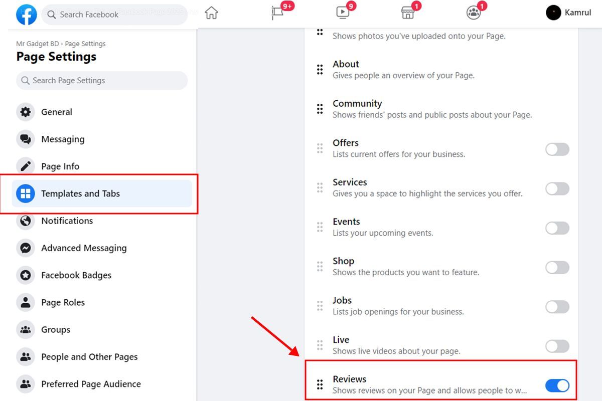 How to Enable the Reviews Tab on Your Facebook Page