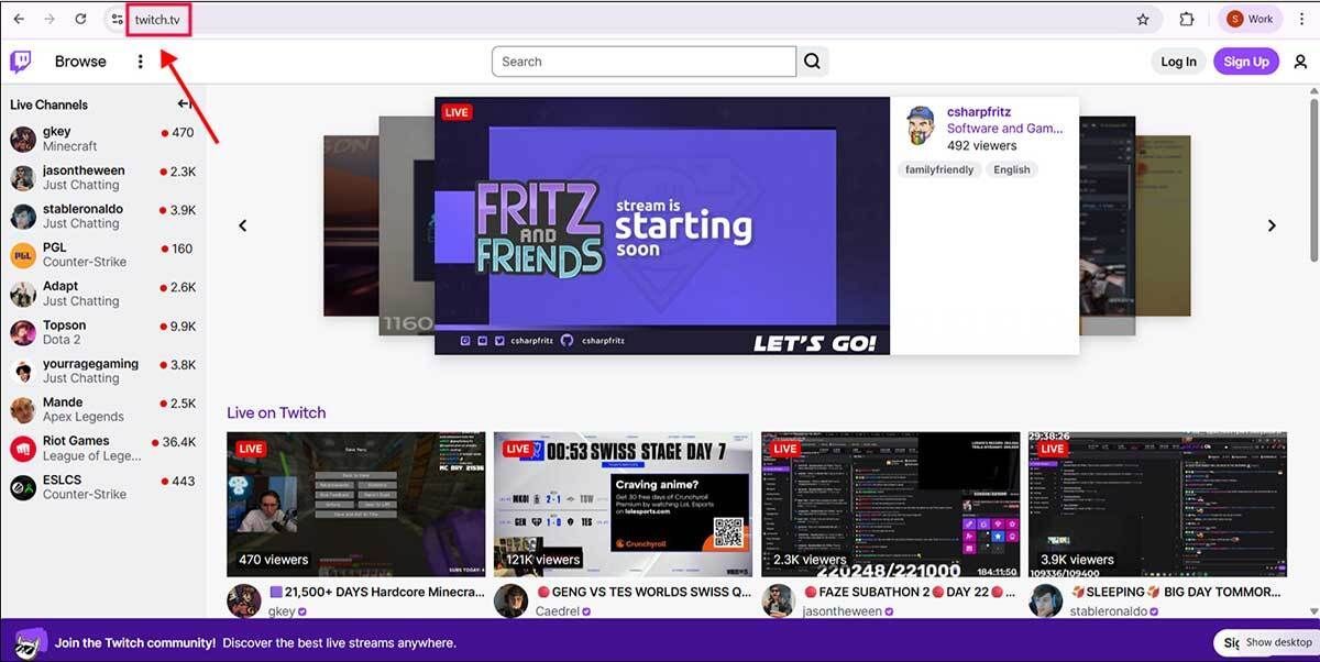 How to Find Your Twitch Channel or Profile URL