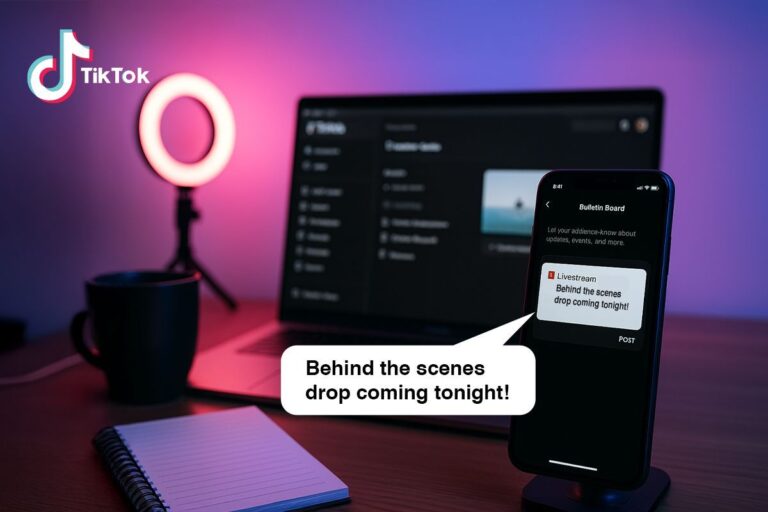 TikTok Bulletin Boards Guide: Broadcast Updates to Fans