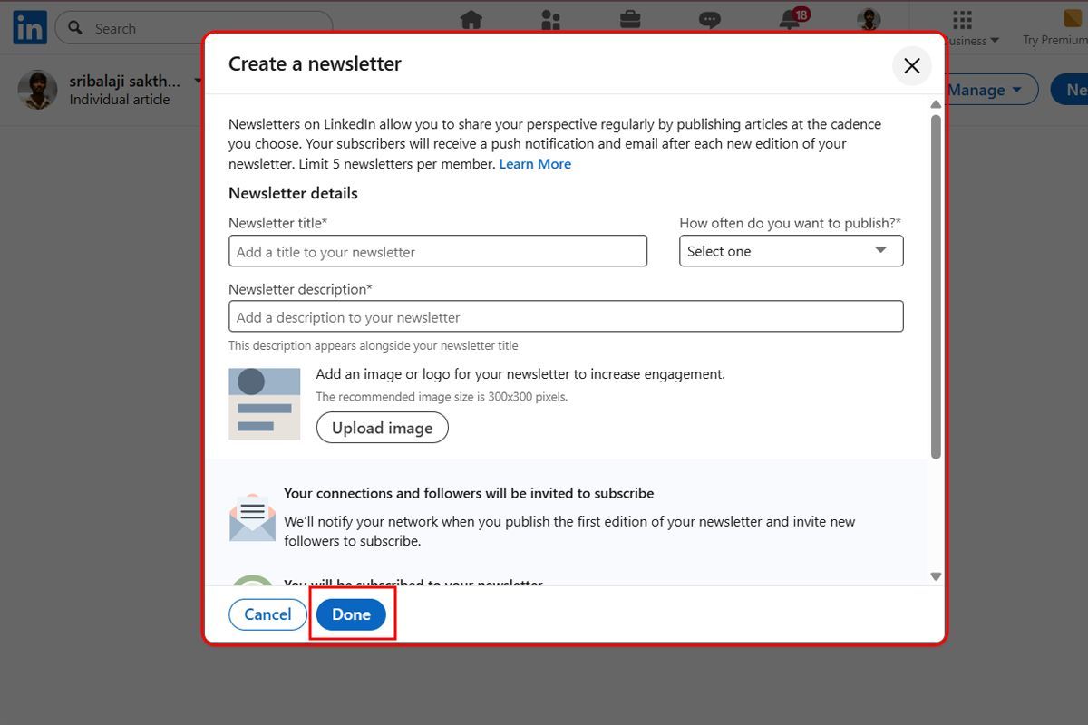 How to Create a Newsletter on LinkedIn: Step-By-Step Guide
