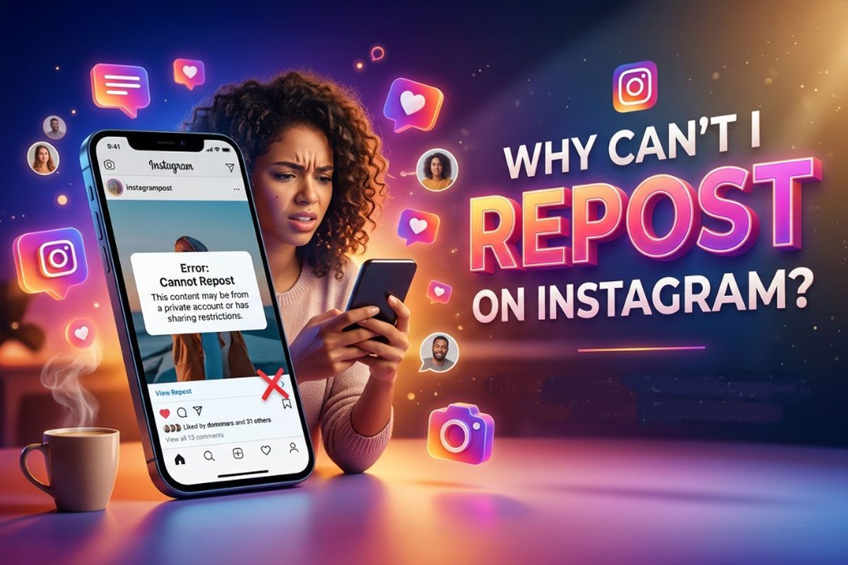 Why Can’t I Repost on Instagram? (Fixes That Actually Work in 2026)